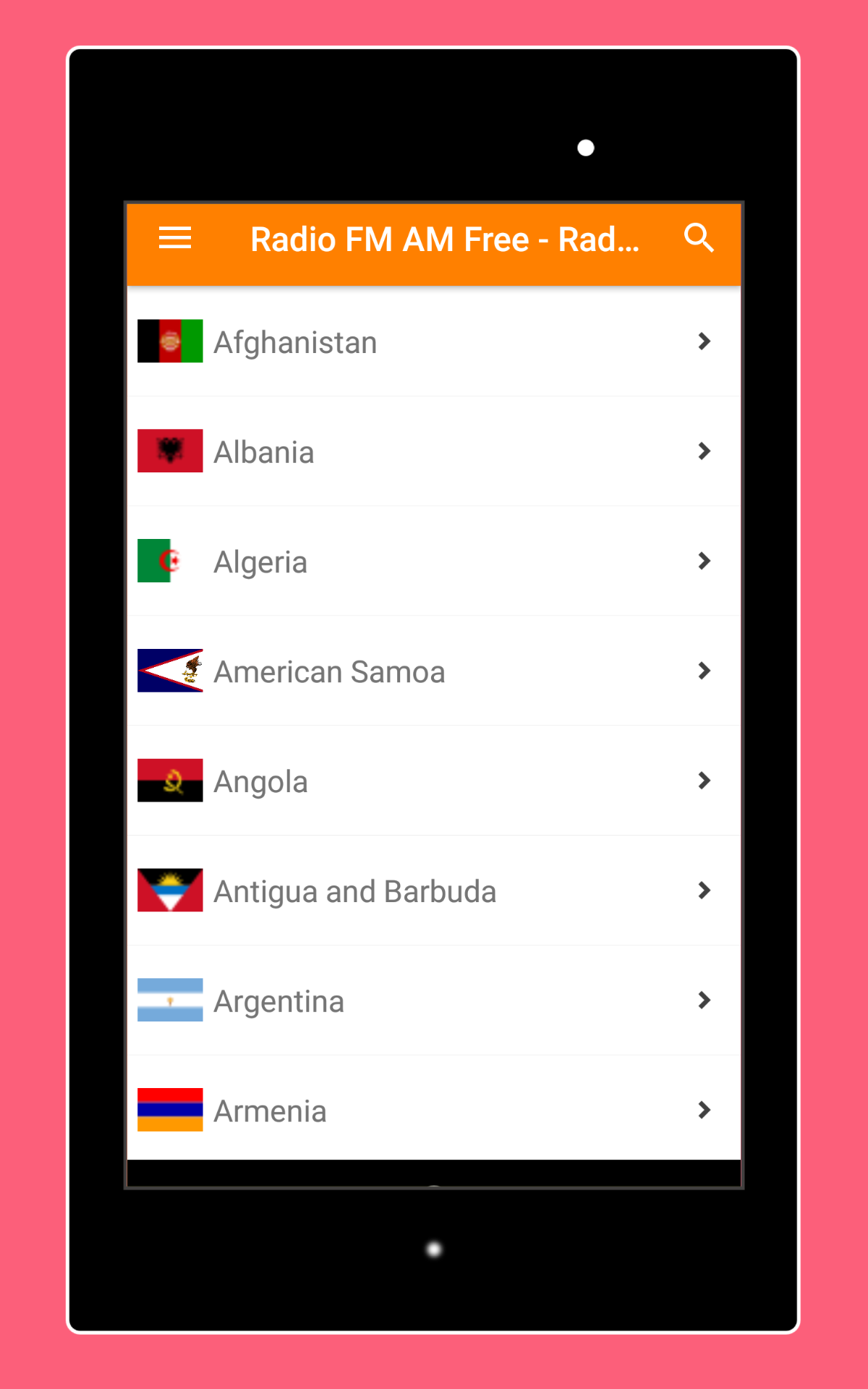 Radio FM AM Free - Radio World online + Radio App:Amazon.de:Appstore ...