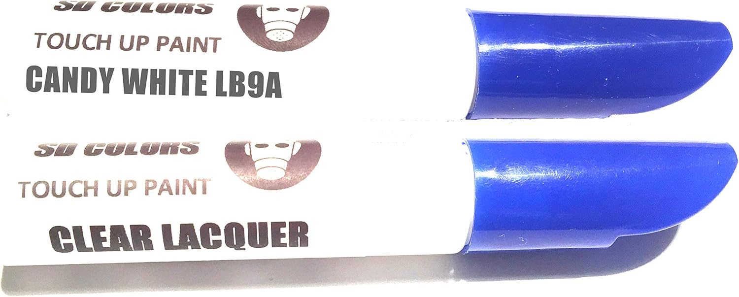 SD COLORS CANDY WHITE LB9A B9A B4 New Touch Up Paint Pen REPAIR KIT ...