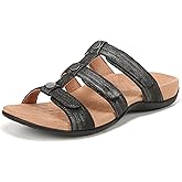 Amazon.com | Vionic with Orthaheel Technology Women's Amber Black Croco ...