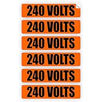120-208 Volts Voltage & Conduit Markers | Stickers | Decals | Labels ...