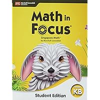 Student Edition Volume B Grade K 2020 (Math in Focus): Houghton Mifflin ...