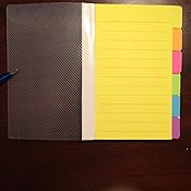 Redi-Tag-Divider Sticky Notes 60 Ruled, 4 X 6-Inch, Assorted Neon ...