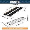 Portable Wheelchair Ramp for Steps and Stairs - 5 FT Temporary Handicap ...