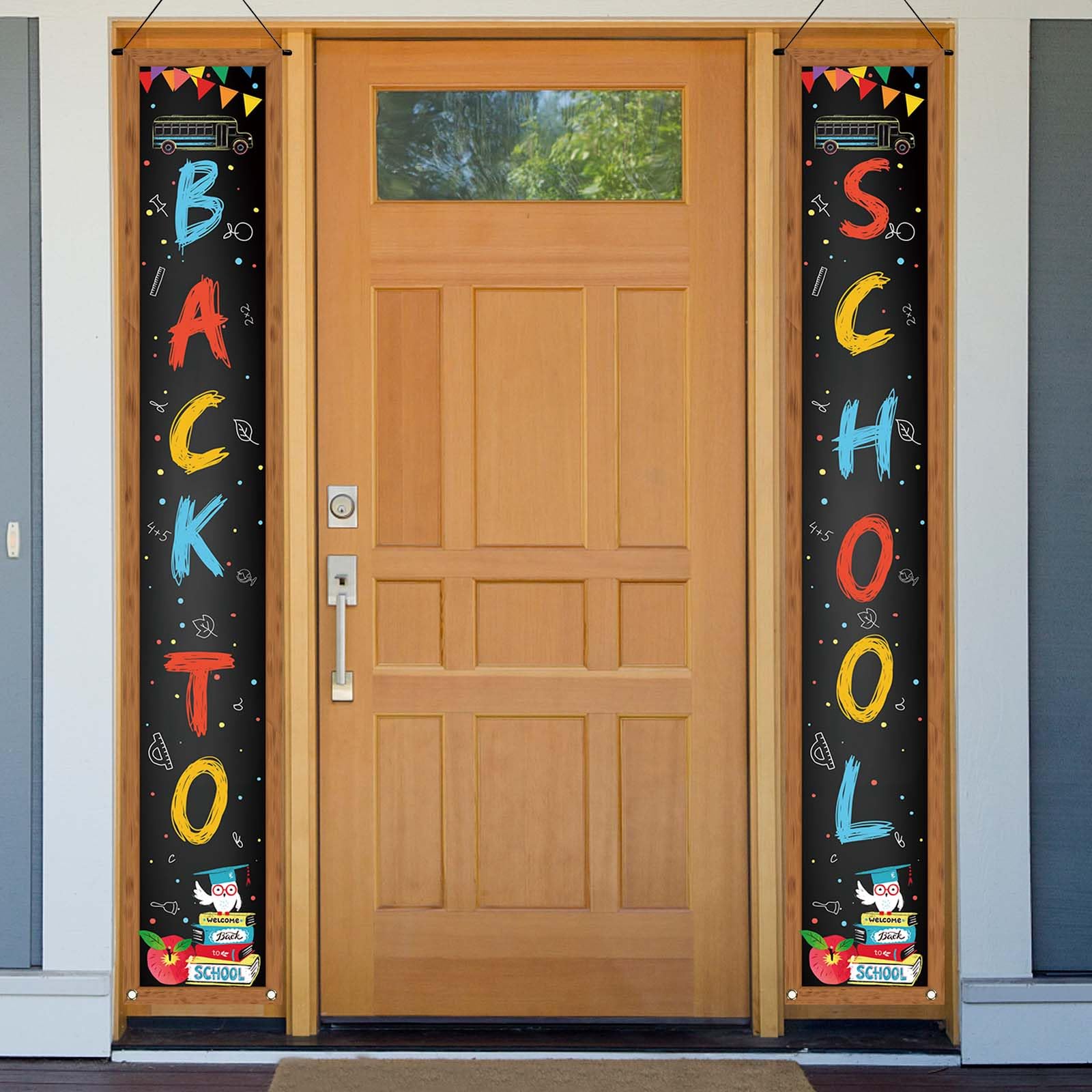 Back To School Decorations Outdoor First Day of School Porch Sign ...