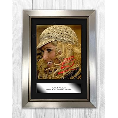 Buy Engravia Digital Torrie Wilson WWE Reproduction Autograph Poster ...