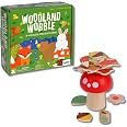 Amazon.com: Petit Collage: Woodland Wobble | Wooden Stacking Game for ...