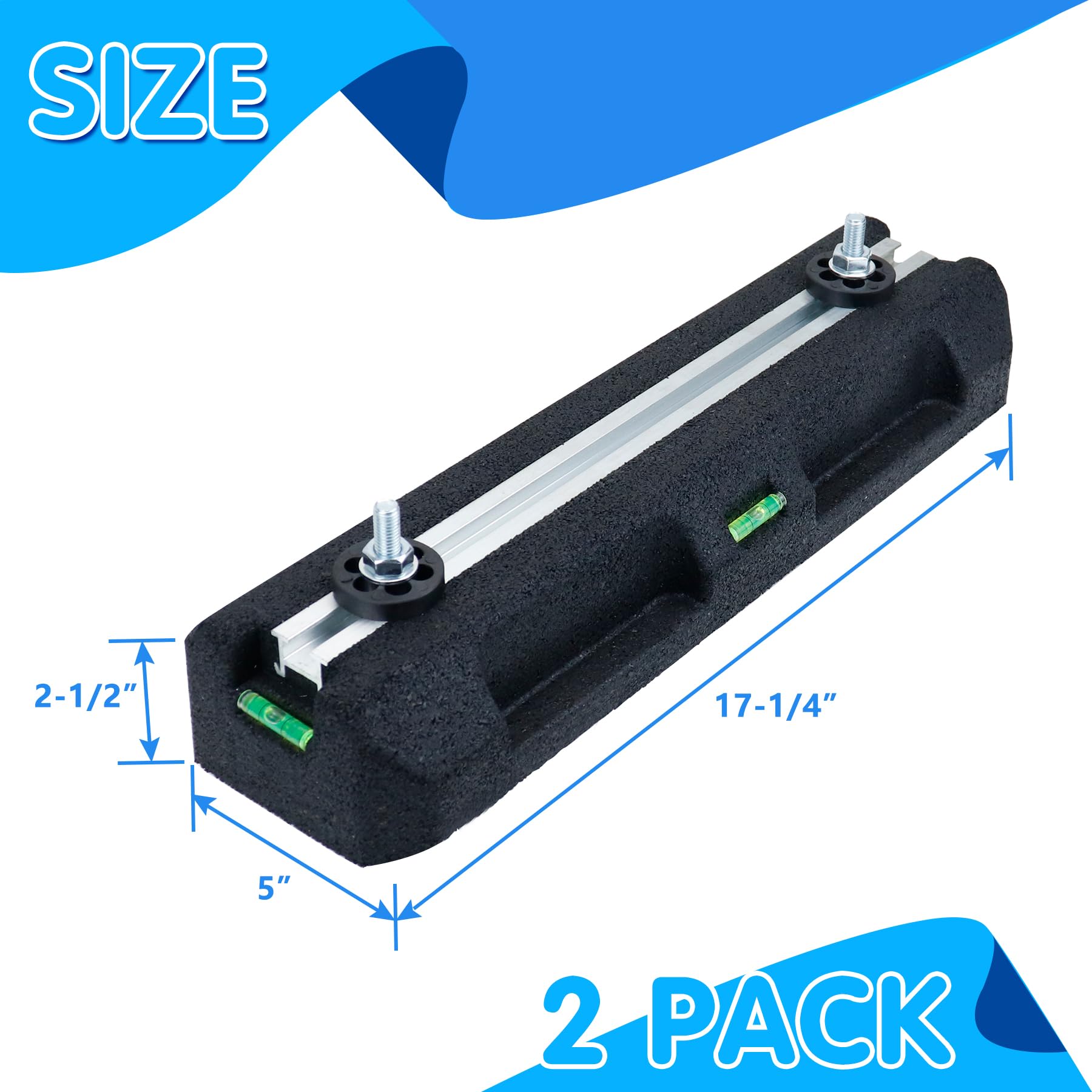 Mua Air Jade Floor Mounting Base Kit for Ductless Mini Split Air Conditioner Condensers, Rubber ...