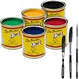 Amazon.com: One-Shot 5-Color Lettering and Pinstripe Paint 1/4 Pint ...