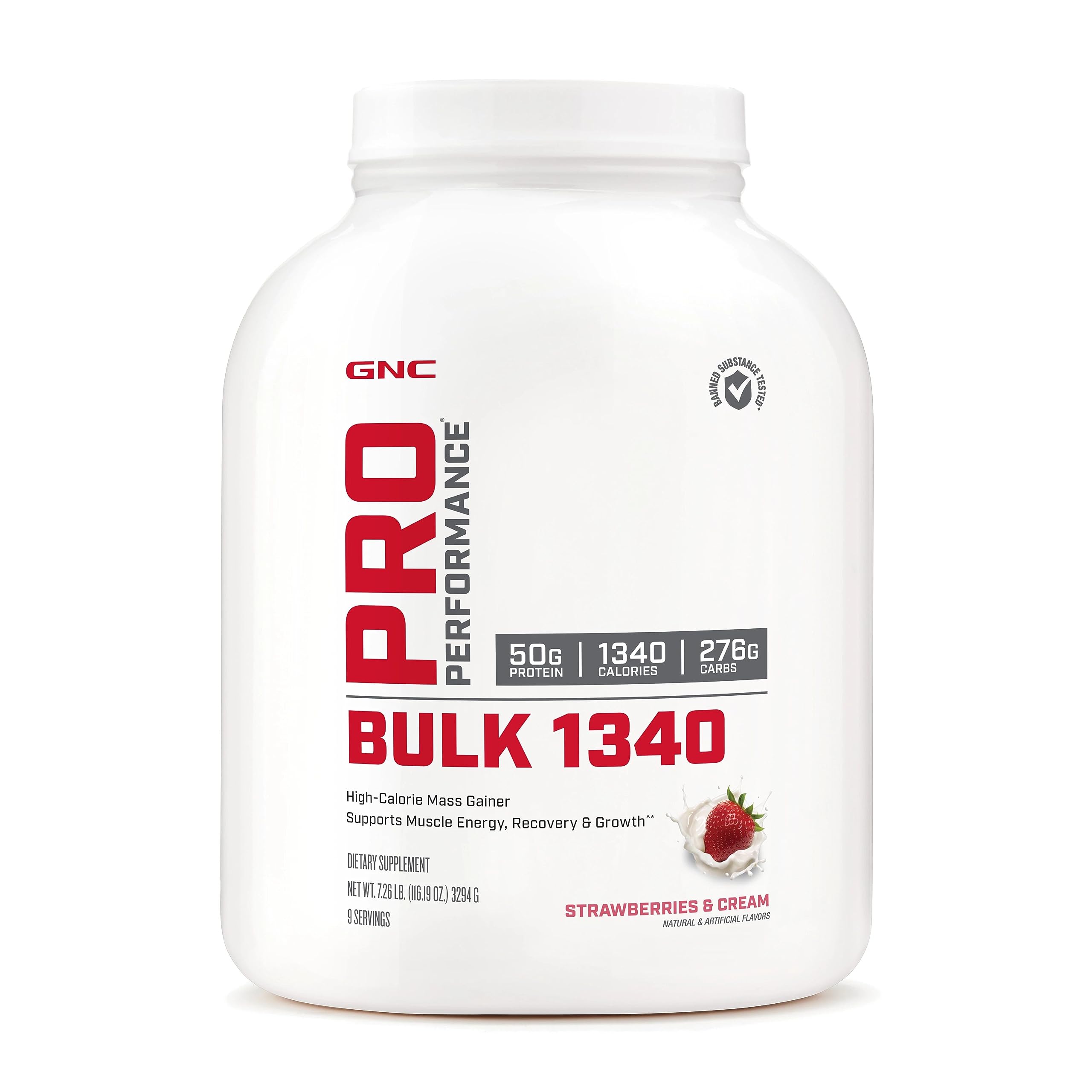 EXP 05/2025 GNC Pro Performance Bulk 1340 Mass Gainer Protein Powder ...