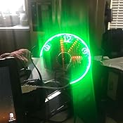 Amazon.com: ONXE USB LED Clock Fan with Real Time Display Function,USB ...