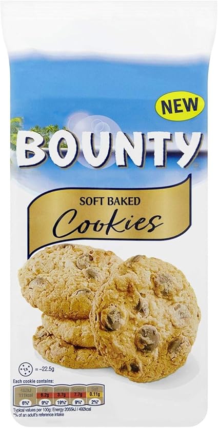 Soft Baked Bounty Soft Baked Cookies, 180 g: Amazon.co.uk: Grocery