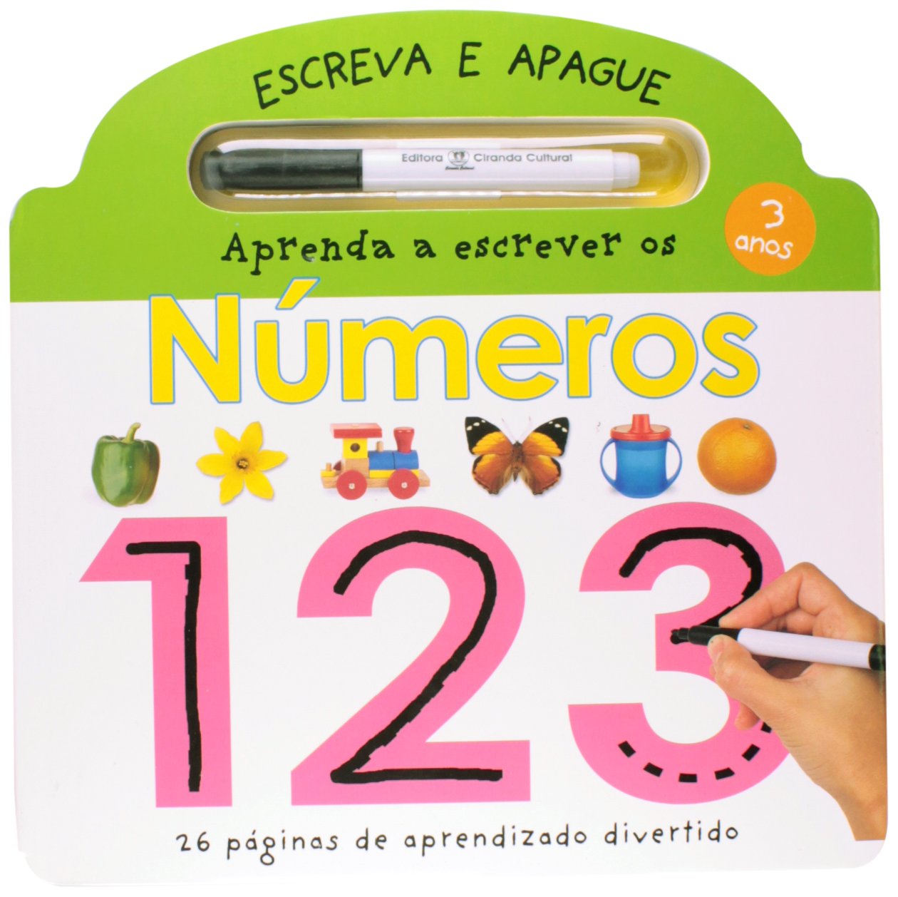 Aprenda a Escrever os Números 123 - Coleção Escreva e Apague PDF Vários ...