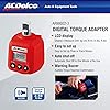 ACDelco ARM602-34A 3/8” & ½” Heavy Duty Digital Torque Adapter Combo ...