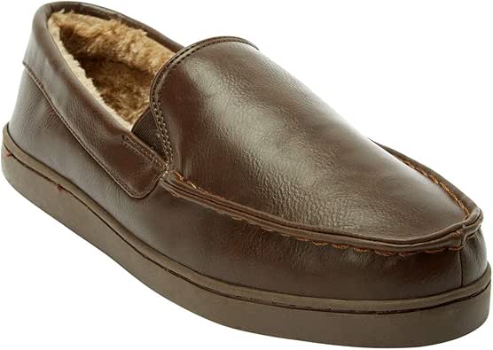 Amazon.com | KingSize Men's Wide Width Romeo Slippers | Slippers