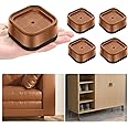 Amazon.com: shouwuhho 4 Pack Furniture Risers Adjustable Bed Risers ...