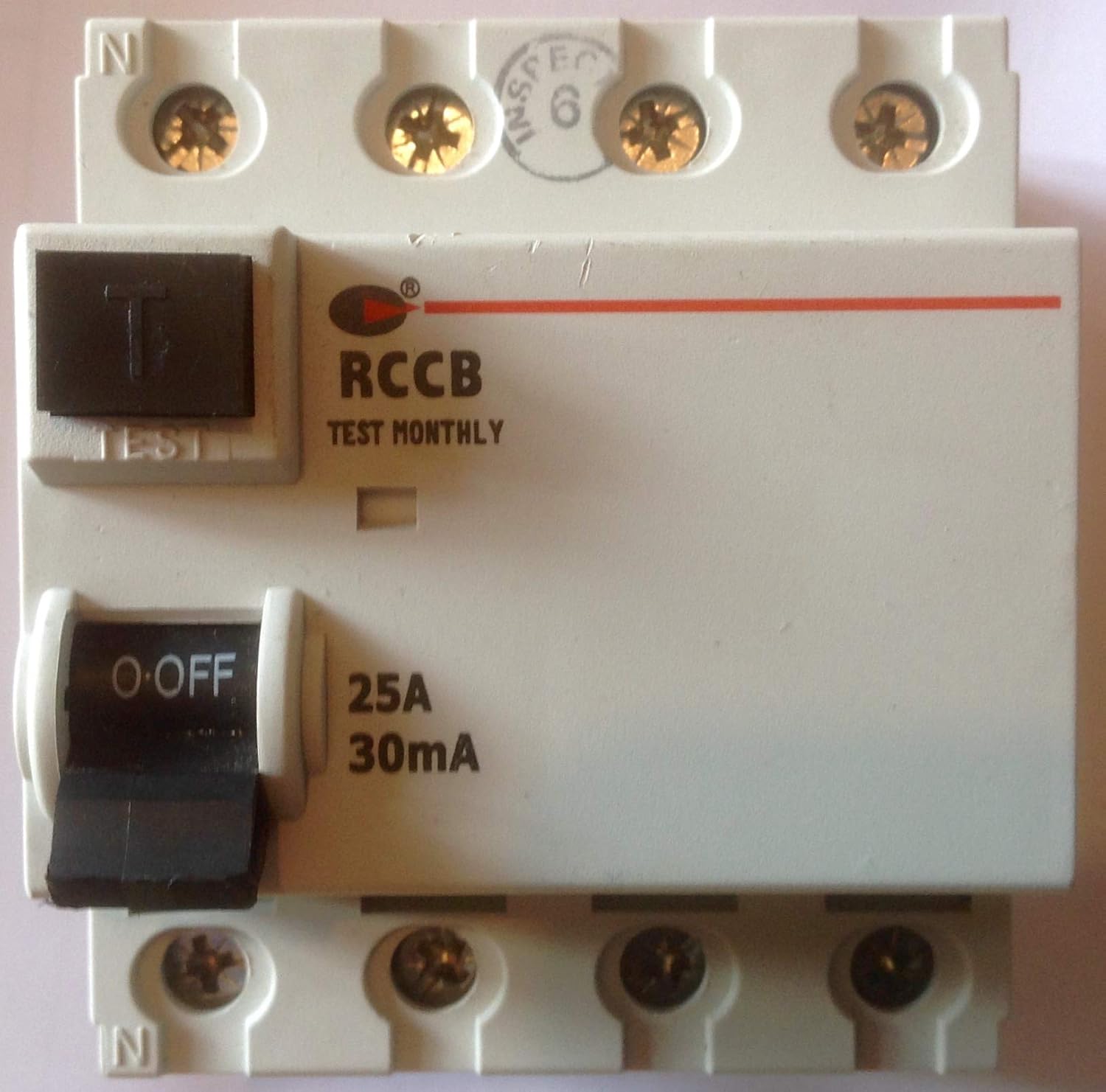 CGD-25/30/4 RCCB 25A MCB combined with 30mA RCD | 4 Pole circuit ...