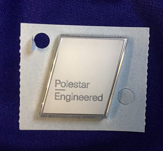 Volvo/Polestar Emblem White Original New Version 32207386: Amazon.co.uk ...