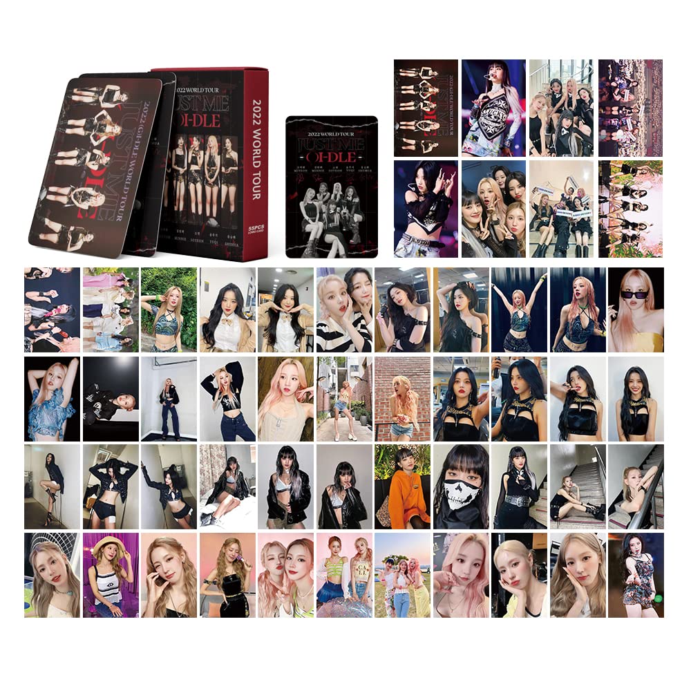Mua Kpop Girl Group Lomo Cards 55Pcs Kpop Photo Cards Kpop Album 2022 ...