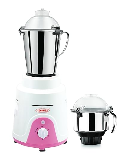 Buy COOKWELL 1100 watts Commercial Master Chef Mixer Grinder with 2 ...
