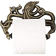 Amazon.com: Decorative Cast Iron Octopus Toilet Paper Roll Holder ...