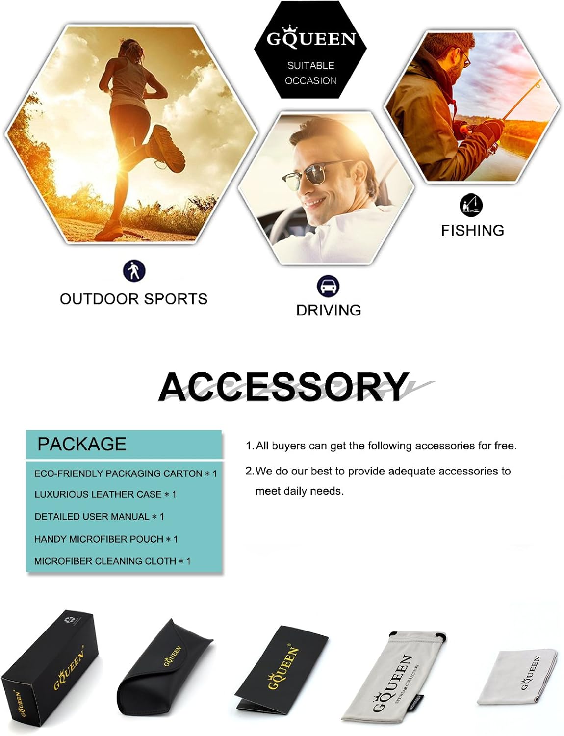 Occhiali da sole GQUEEN Occhiali da Sole Retro Uomo e Donna Lennon ...