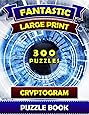Cryptogram Puzzle Book for Adults Large Print: The Best Cryptoquip ...