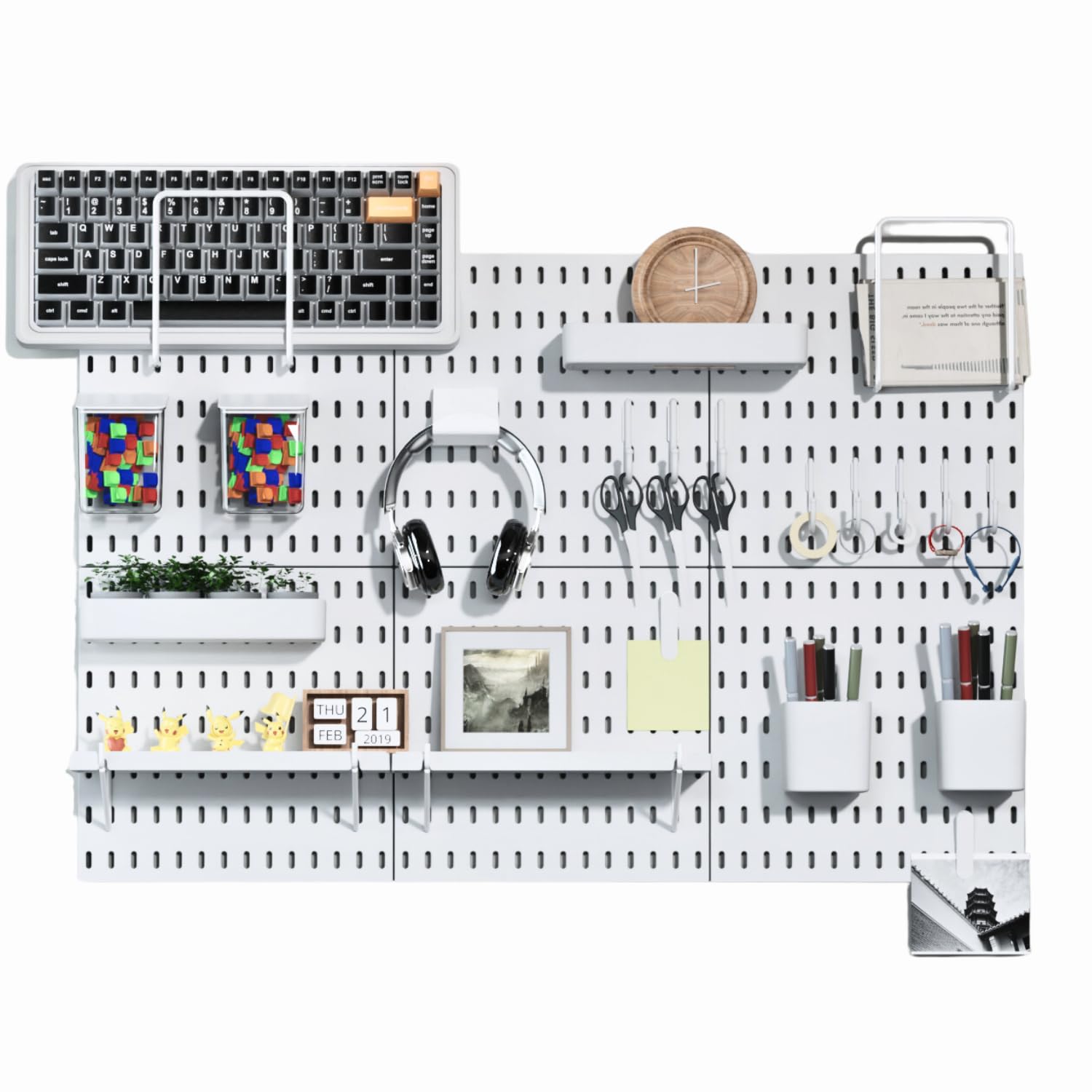 Keepo Pegboard Combination Kit, Pegboards and Accessories Modular ...