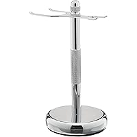 Merkur Compatible Universal Safety Razors Display Stand, Chrome ...