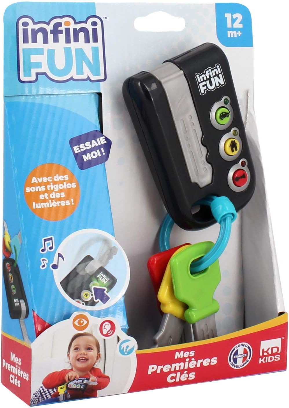 INFINIFUN I13810 My First Keys Preschool Toy – BigaMart