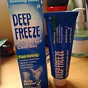 Deep Freeze Pain Relief Cold Gel, 100g: Amazon.co.uk: Health & Personal ...