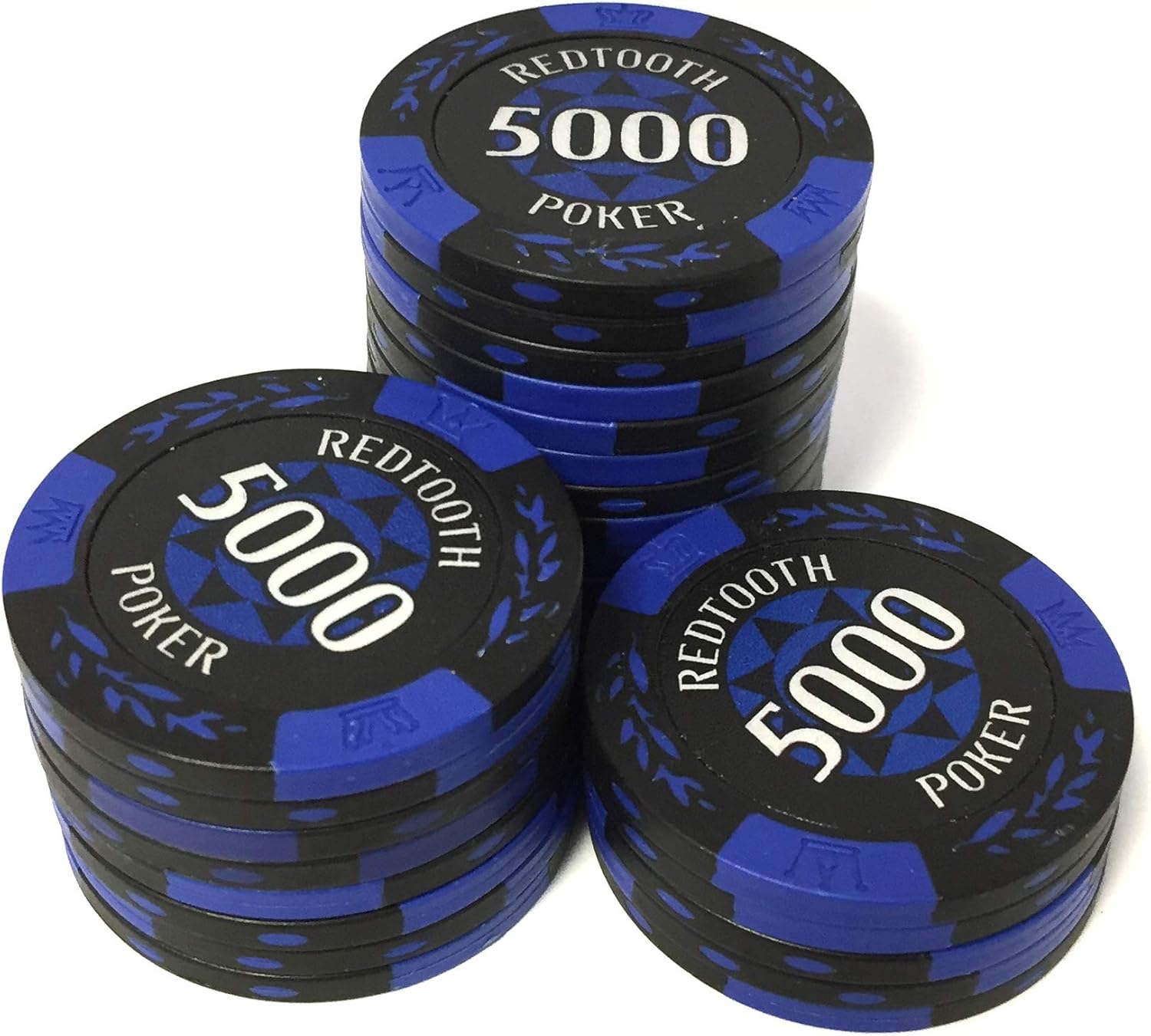 5,000 Value Numbered Poker Chip Roll: Amazon.co.uk: Toys & Games