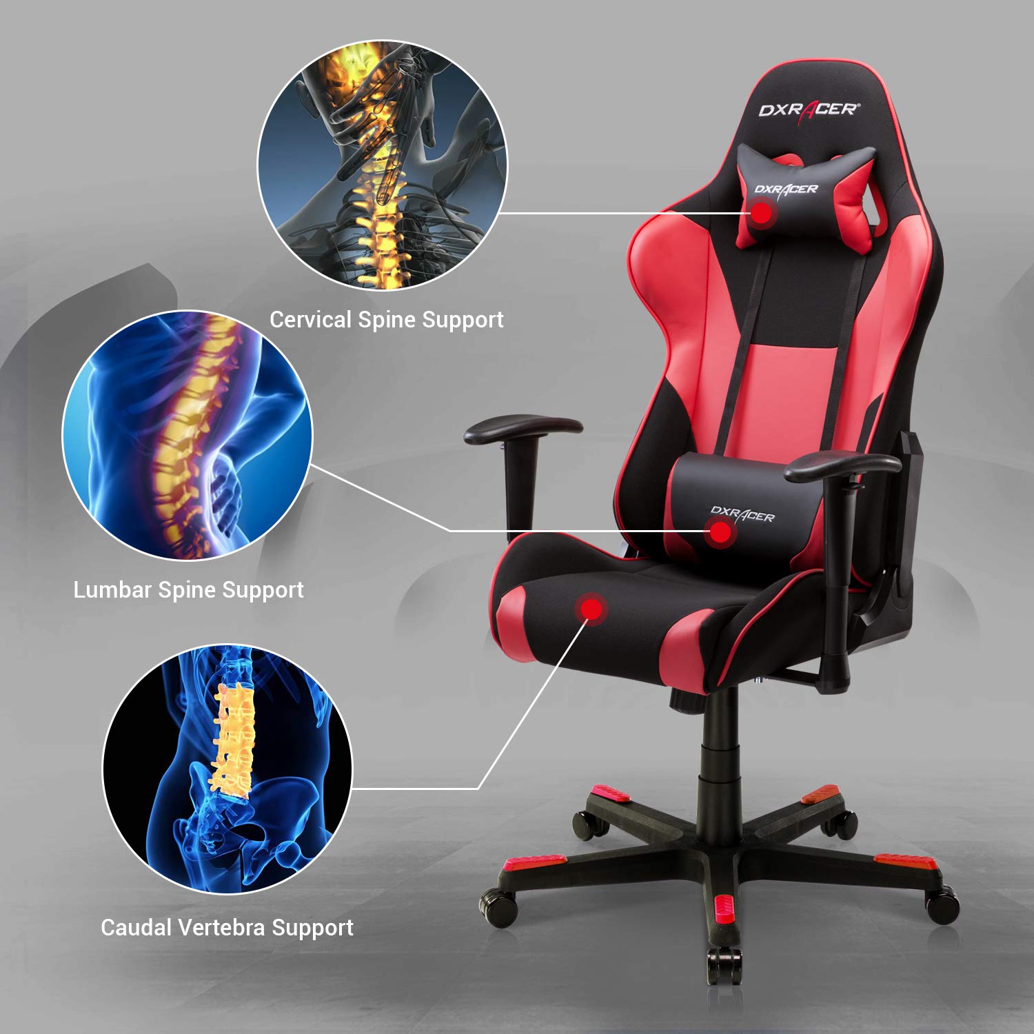 Mua DXRacer Drifting Chair, Large, Black and Red5 trên Amazon Mỹ chính ...