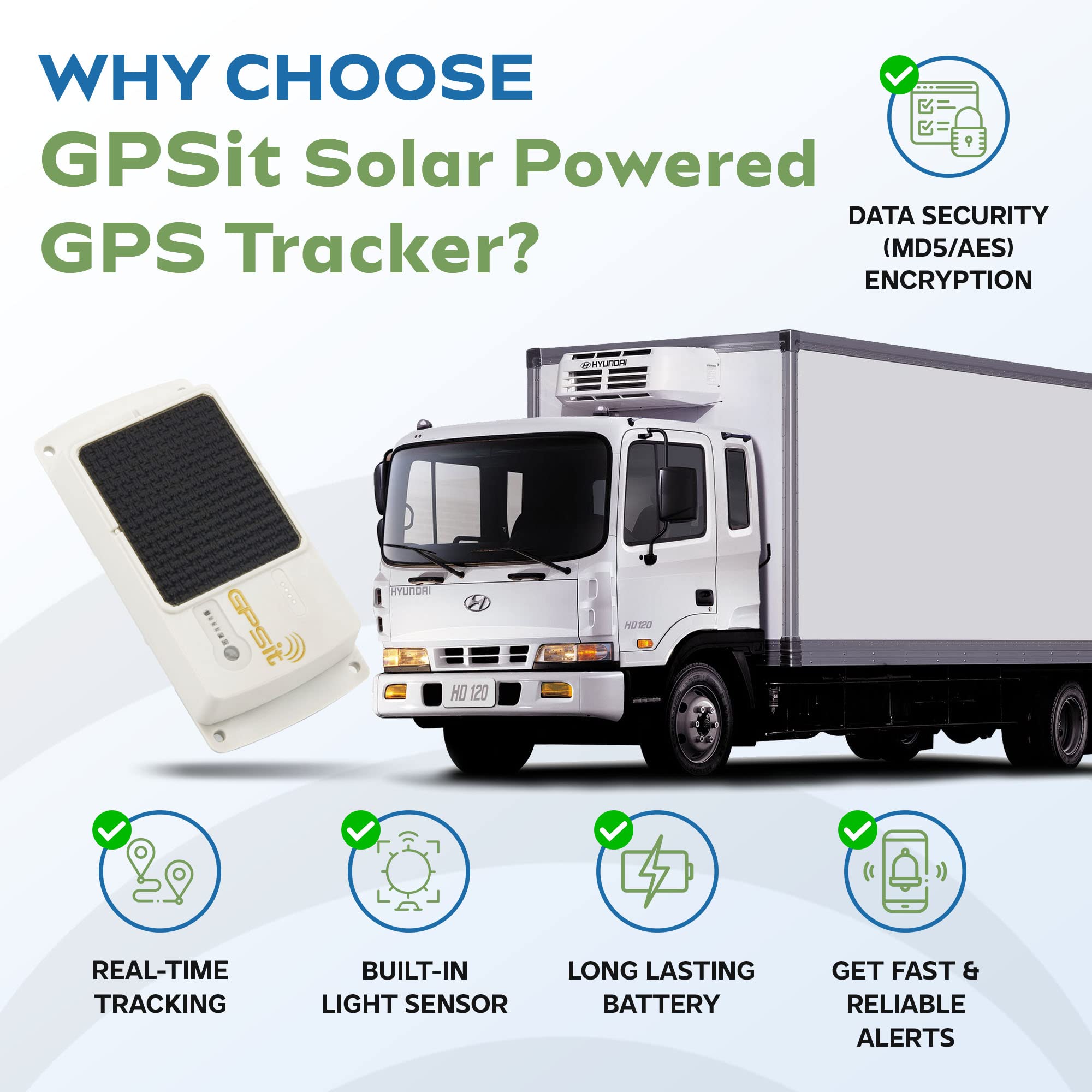 Mua GPSit - GPS Solar Tracker, Waterproof Tracking Device, Trailer GPS ...