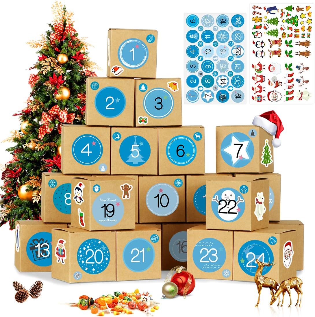 24 Advent Calendar Box Make Your Own Advent Calendars 24 Calendar 