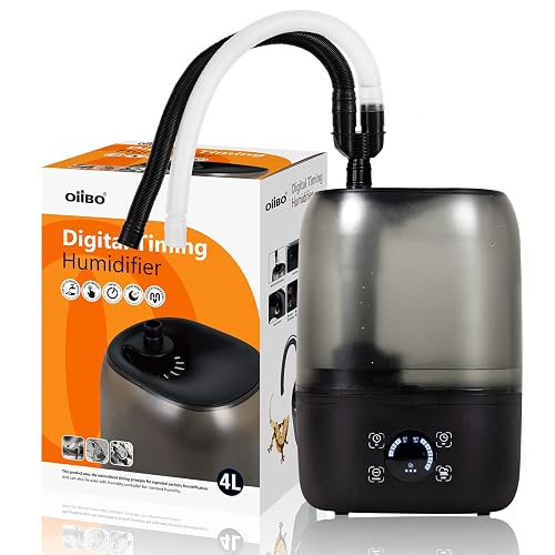 OIIBO Reptile Fogger, 4L Timing Reptile Humidifiers, Smart Fogger for ...