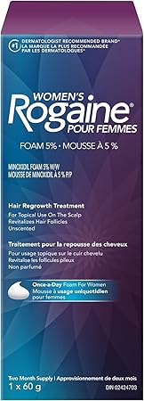 Rogaine Women's Rogaine 5% Minoxidil Foam - Once-a-day Hair Loss ...