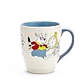 Amazon.com: Disney White Rabbit Mug Alice in Wonderland Classic ...