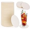 Amazon.com: 400 Pcs 4 Inch Disposable Paper Coasters, Bulk Pack for ...