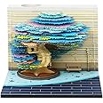 Amazon.com : RSLIPIN 3D Memo Pad Winter Tree 240 Sheets Paper Art ...