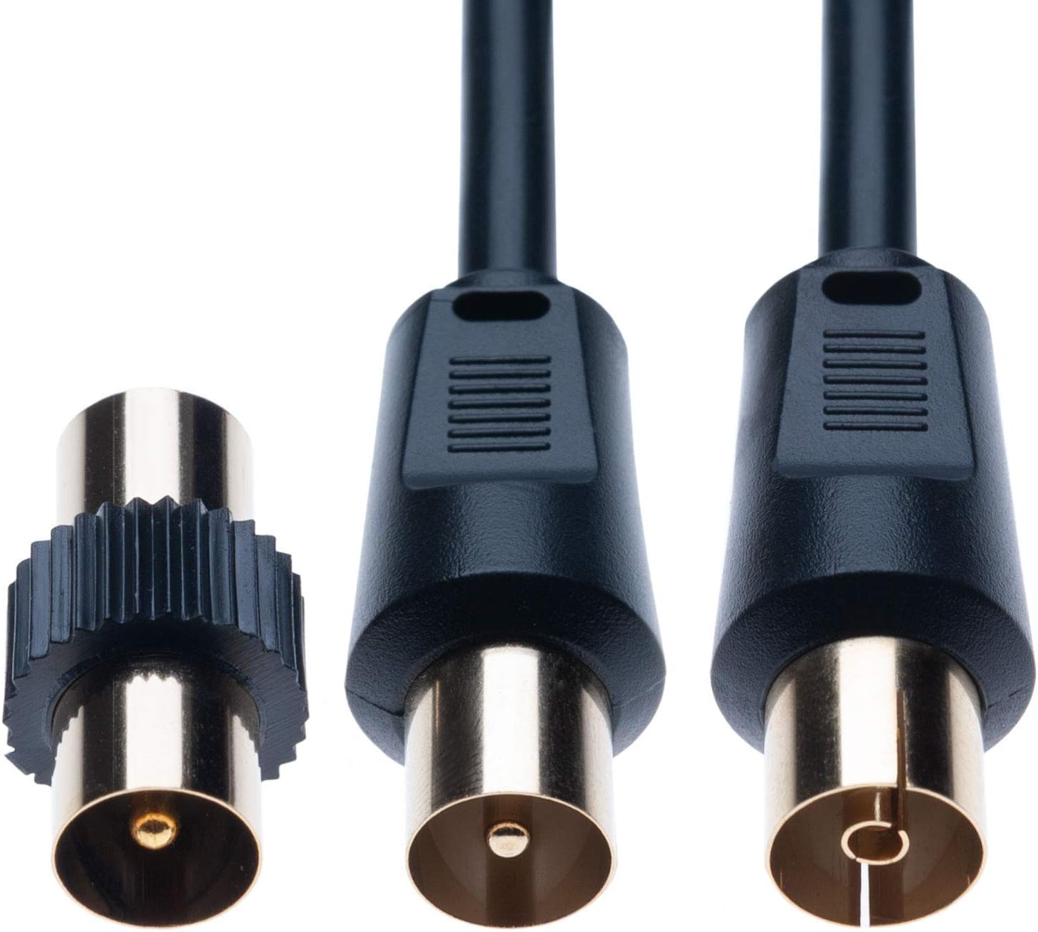TV Aerial Ariel Cable Coaxial Extension Lead Freesat RF Male to Female ...