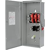 SIEMENS GF224N 200 Amp, 2 Pole, 240-Volt, 3 Wire, Fused, General Duty ...