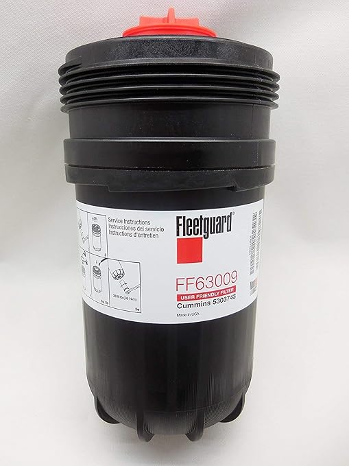 Fleetguard FF63009, Cummins 5303743 Fuel Filter: Amazon.co.uk: Car ...
