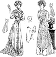 Amazon.com: 1905 Edwardian Era Circular Skirt Pattern: Arts, Crafts ...