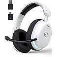 Havit Fone de Ouvido Gamer Five-Mode Fuxi-H7 White Black, Sem fio e Com Fio, Wireless 2,4GHz ...