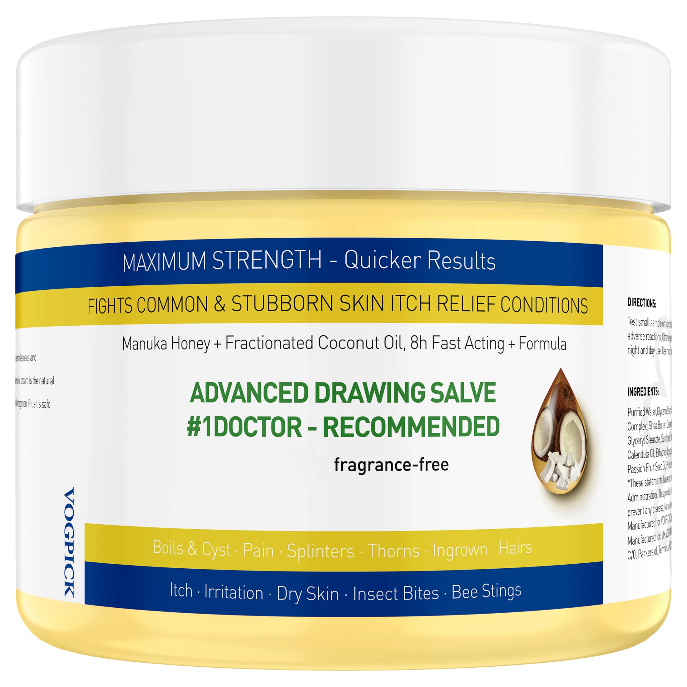 Mua Manuka Honey Cream Drawing Salve Ointment, Relieve Itching, Ingrown ...