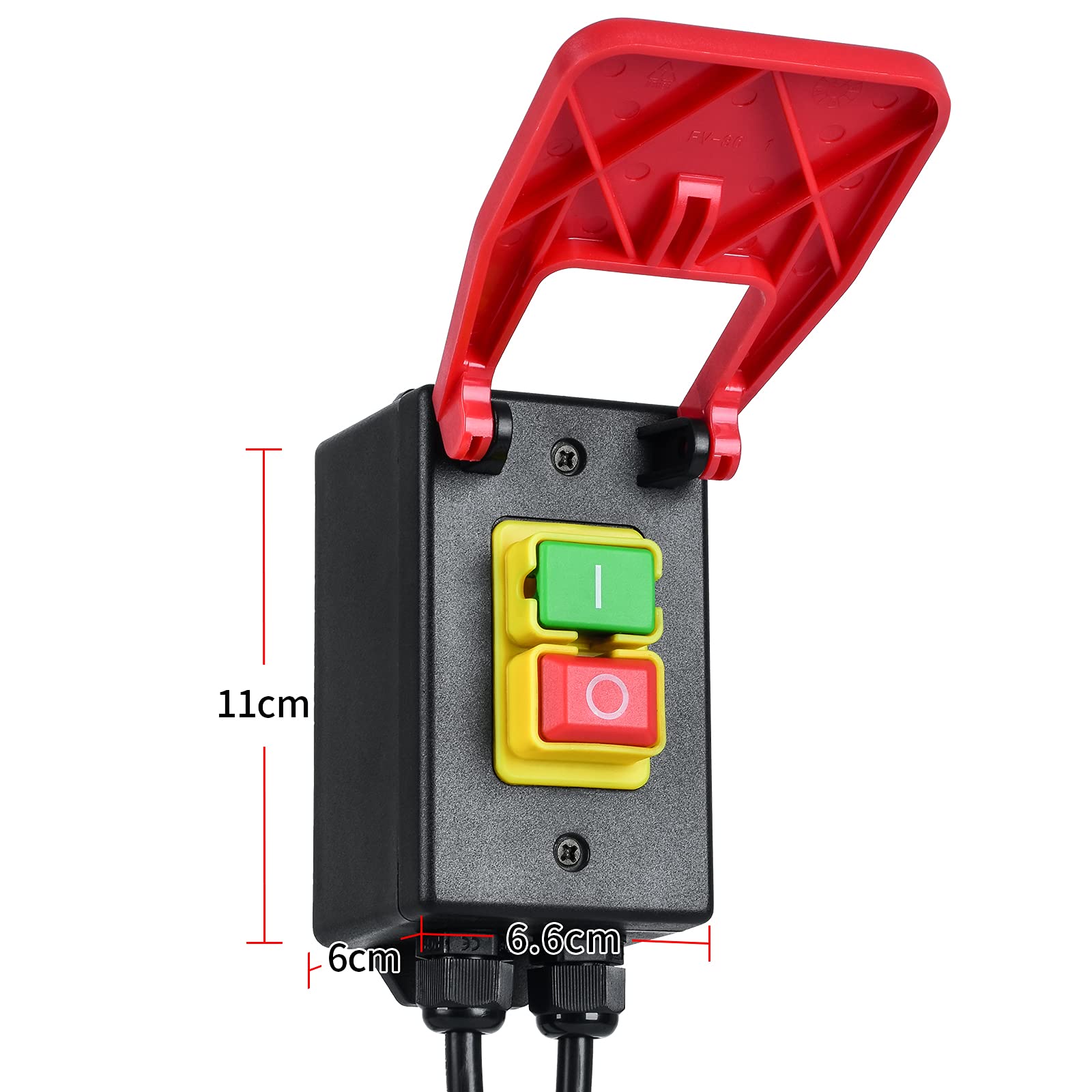 Mua 220V Einphasige Ein Aus Schalter, Briidea Sicherheitsschalter ...