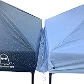 Amazon.com: Joramoy 10 Feet Canopy Rain Gutter for Instant Pop Up ...