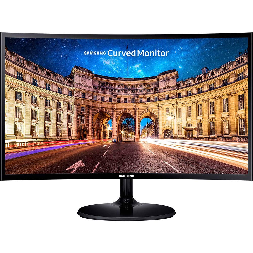 Samsung CF390 Series 27 inch FHD 1920x1080 Curved Desktop Monitor for ...