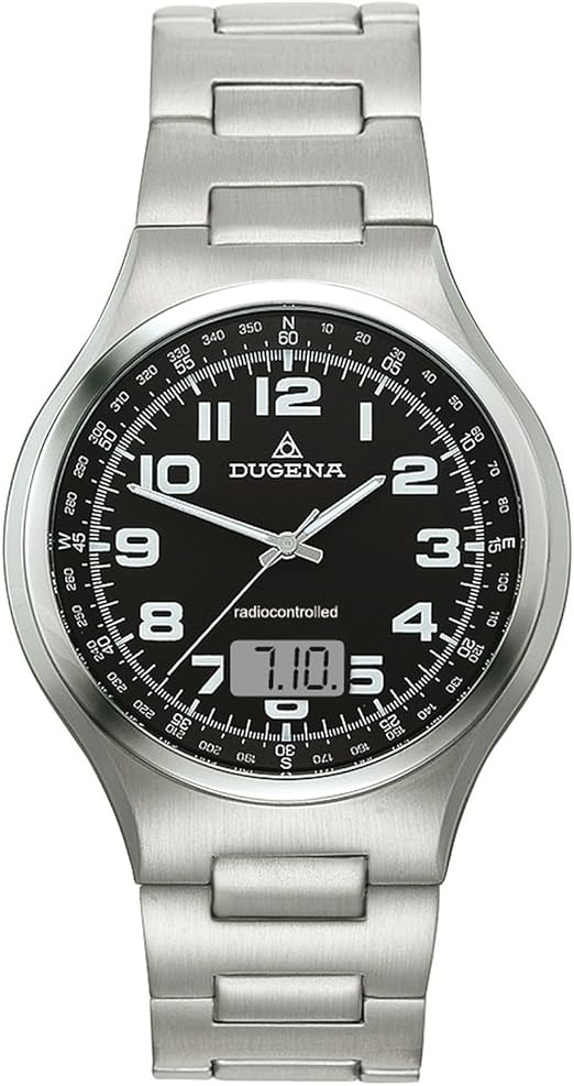 Dugena 4129245 - Reloj analógico - digital de caballero de cuarzo con ...