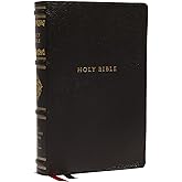 NKJV, Personal Size Reference Bible, Sovereign Collection, Leathersoft, Purple, Red Letter ...